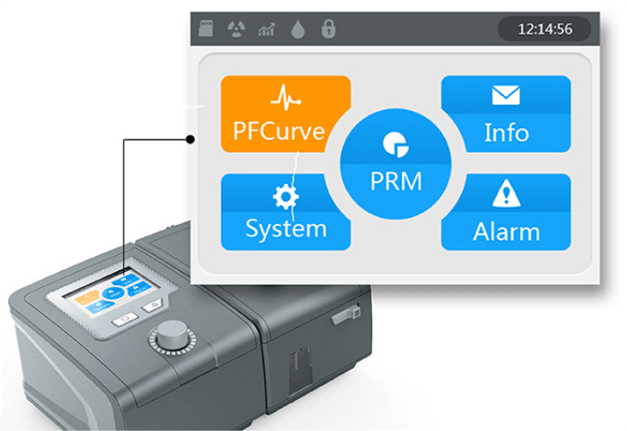 Resplus BiPAP Machine With Heated Humidifier, 5 Working Mode | Home ...