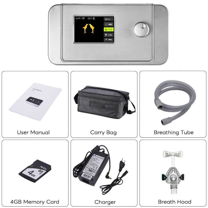 iBreath Portable Auto CPAP Machine With intelligent Humidifier | CPAP ...
